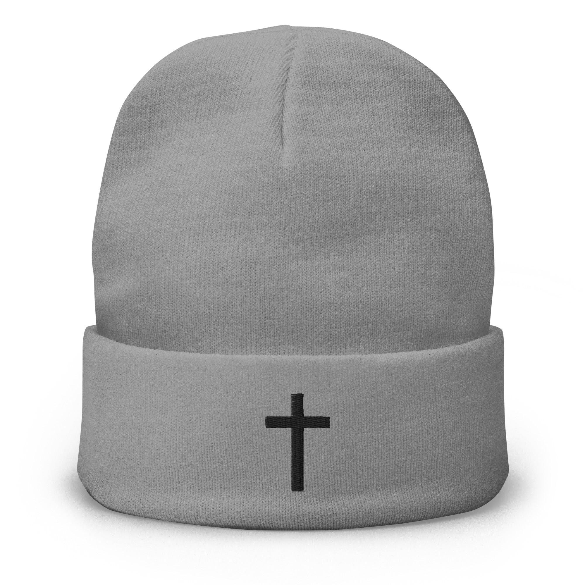 Christian Cross Beanie - B The Light Boutique